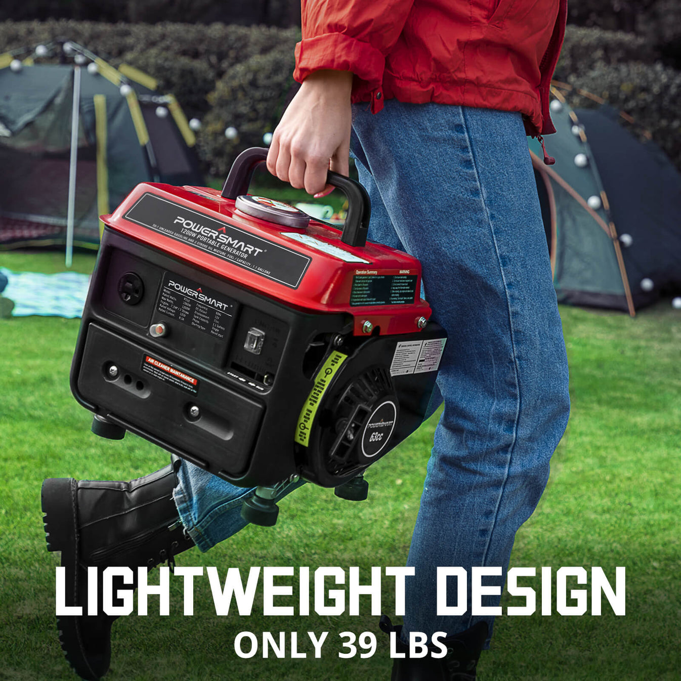 1200W 2-Stroke Generator DB5010 | PowerSmart USA