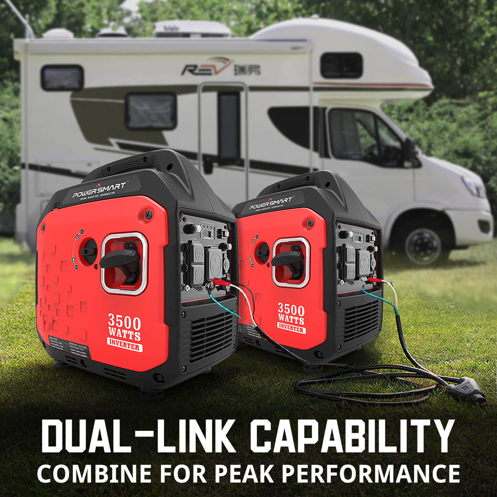 3500W Inverter Gas Generator PS5035 | PowerSmart USA
