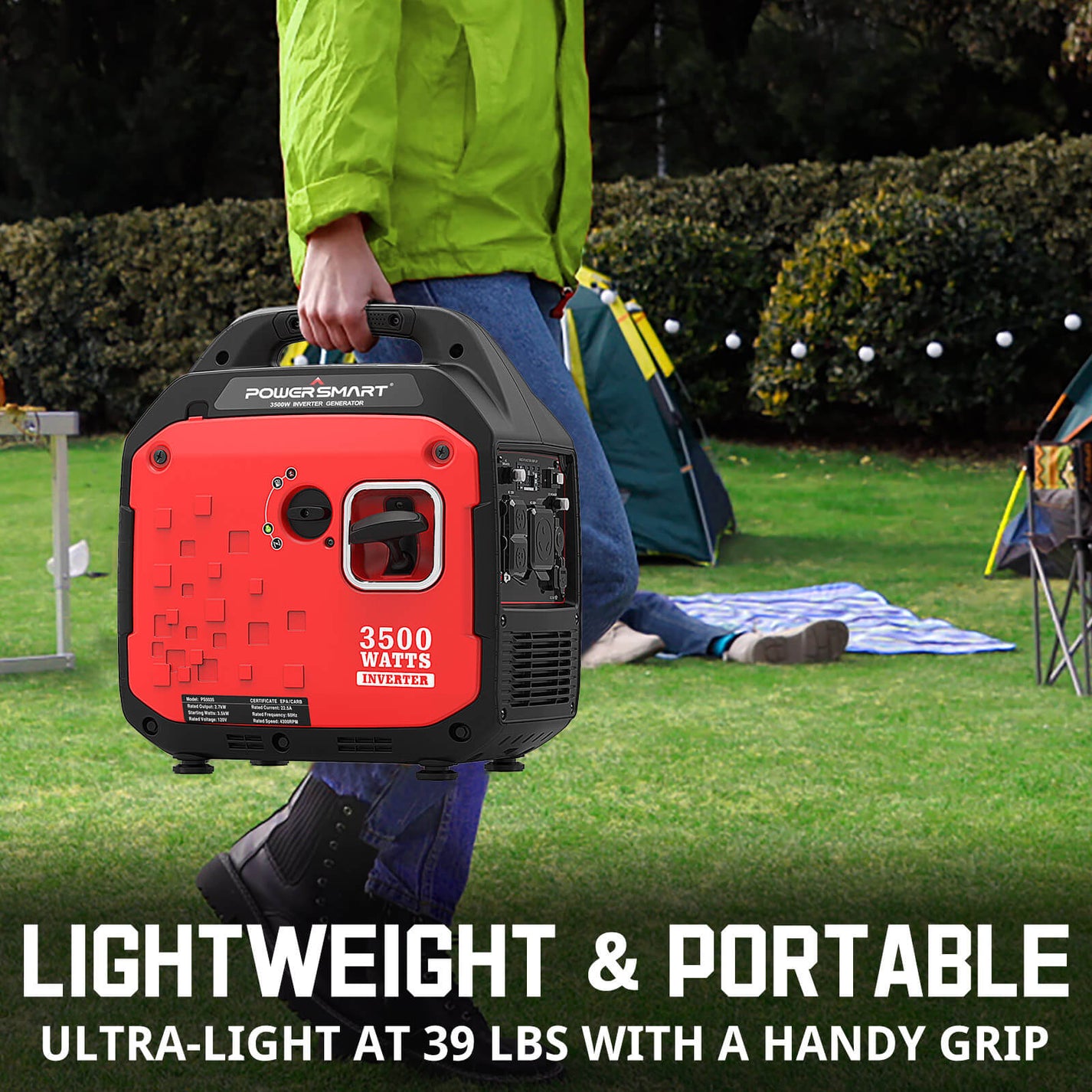 3500W Inverter Gas Generator PS5035 | PowerSmart USA