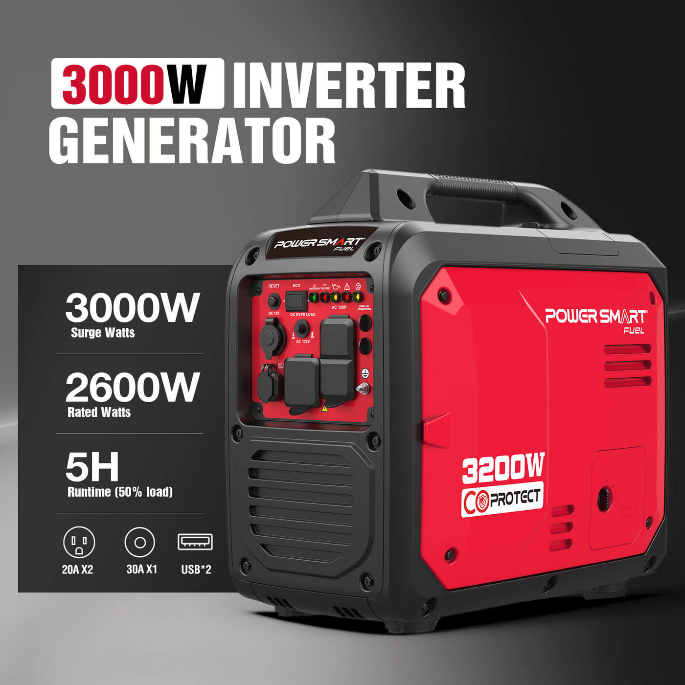 Generators: Inverter, Dual Fuel & Portable Power
